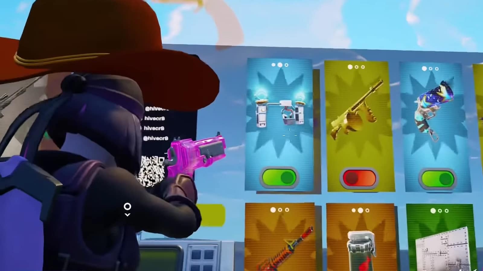How to Get Sheriff Pistol on Fortnite 1v1 With Every Gun Map (Maze Guide)