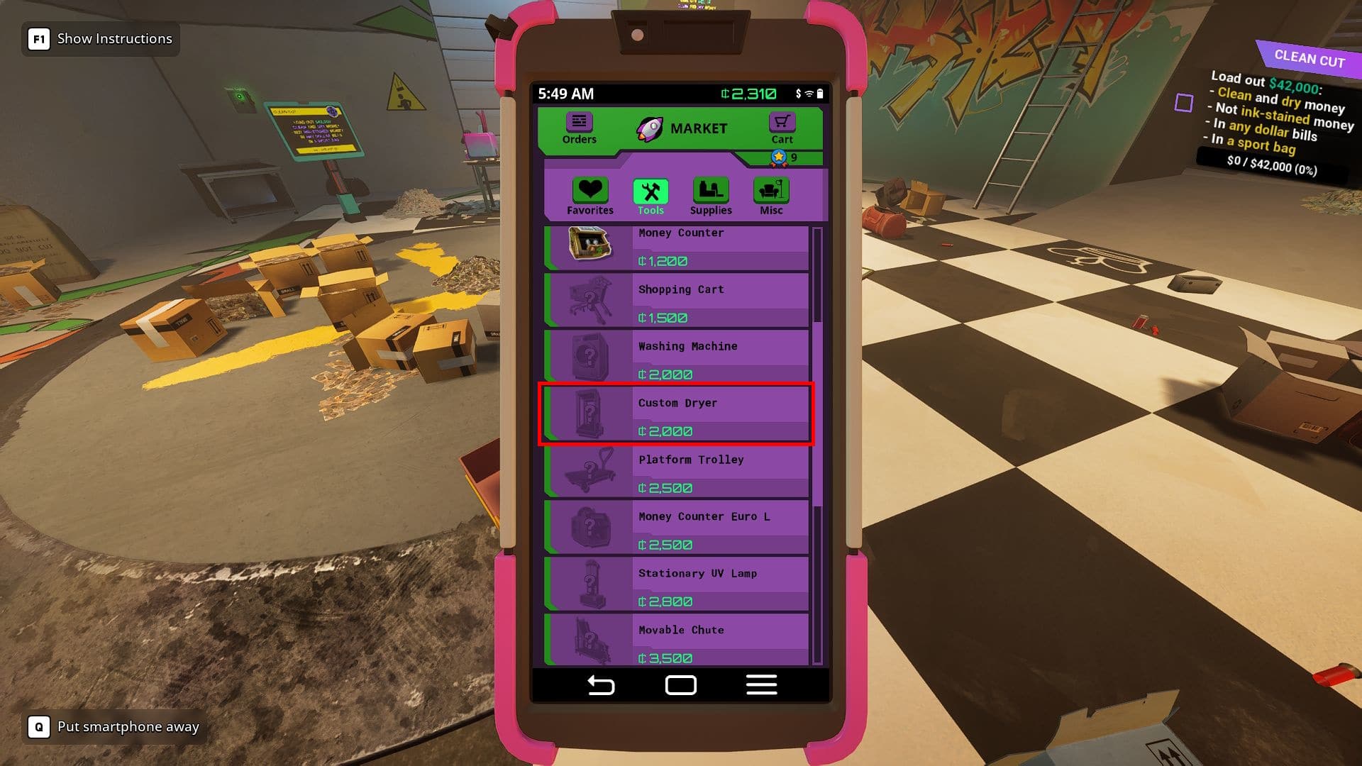 Cash Cleaner Simulator - How to Dry Money - Games Fuze