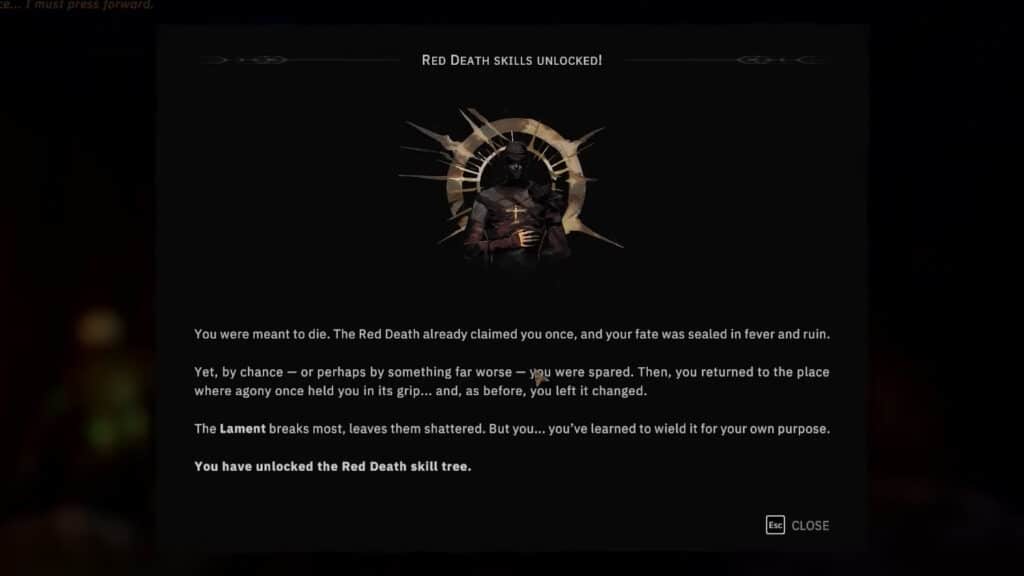 Tainted Grail - How To Unlock the SECRET Red Death Skill Tree (Perinde ...