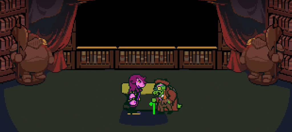 DELTARUNE Chapter 4 - Get Secret Shadow Crystal From Beating Green Old ...
