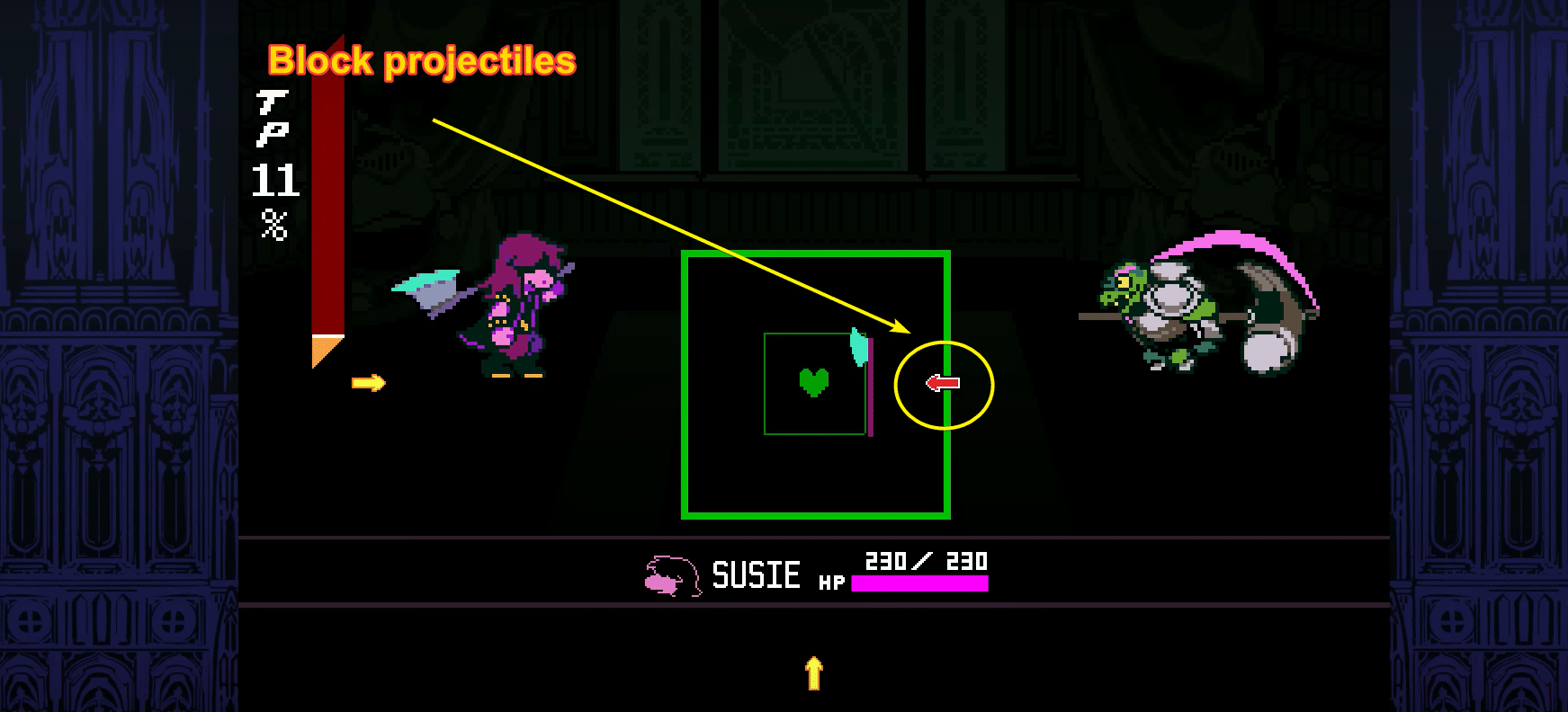 DELTARUNE Chapter 4 - Get Secret Shadow Crystal From Beating Green Old ...