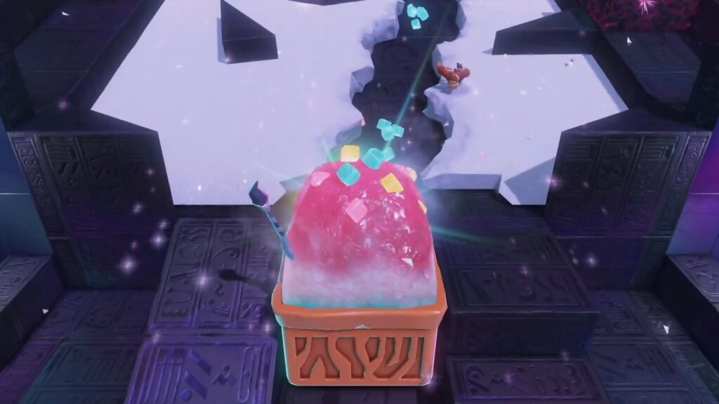 Ice-Serve Slope Guide in Donkey Kong Bananza - Games Fuze