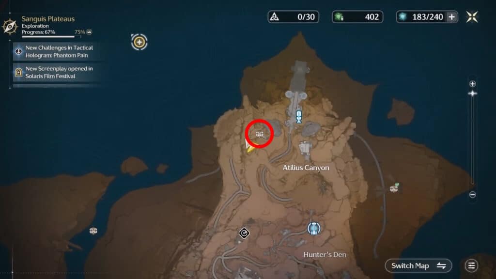 Wuthering Waves: All Sanguis Plateaus Treasure Spots - Games Fuze