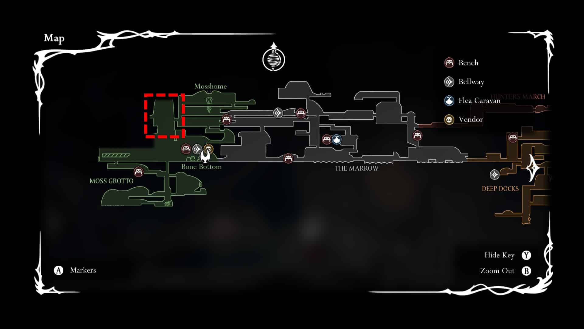 Hollow Knight Silksong: Simple Key Door Location (Unlock Wormways)