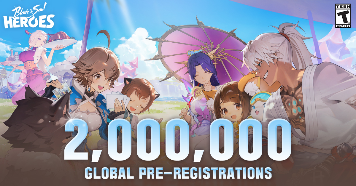 Blade & Soul Heroes Just Hit 2 Million Pre-registration Milestone ...