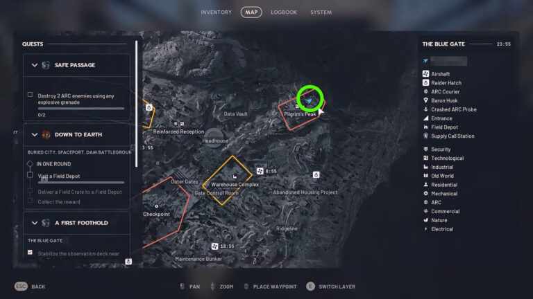 ARC Raiders: Blue Gate Communication Tower Key Location Guide - Games Fuze