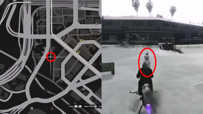 ALL Snowman Locations in GTA 5 Online - Games Fuze