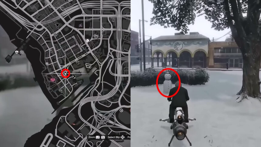 ALL Snowman Locations in GTA 5 Online - Games Fuze