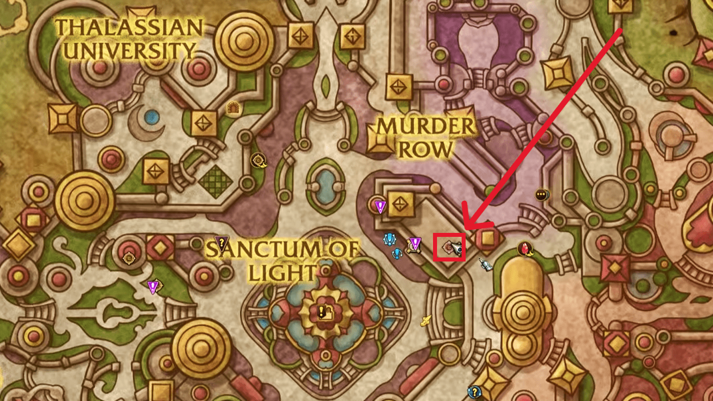 Silvermoon City Mage Portal Trainer Location in WoW Midnight - Games Fuze