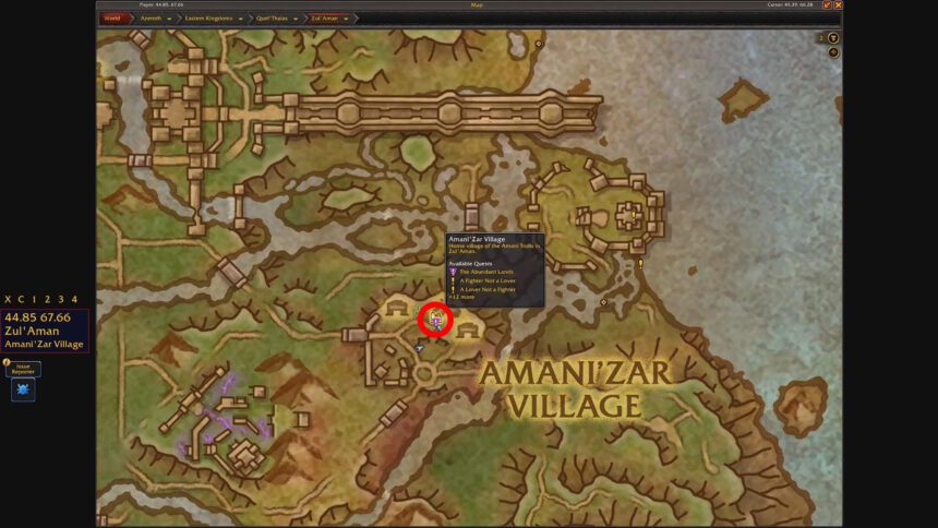Complete an Abundance Event in Zul'Aman - WoW Midnight - Games Fuze