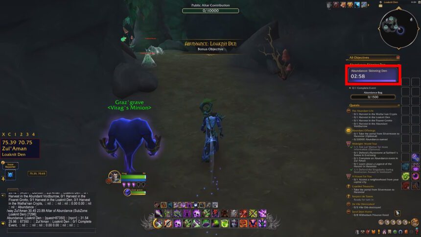 Complete an Abundance Event in Zul'Aman - WoW Midnight - Games Fuze