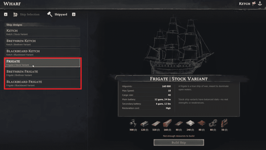 How to Get Best Ship Frigate in Windrose - Games Fuze